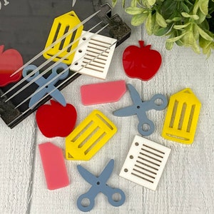 Reward Jar Tokens, Extra Tokens, School Icons, Paper, Scissors, Apple ...
