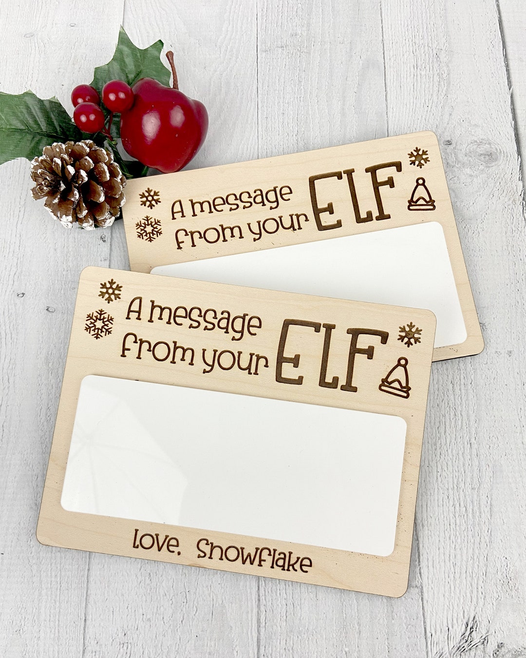 Elf Messages Board, Elf Prop, Accessory, Christmas Fun, Elf Idea ...