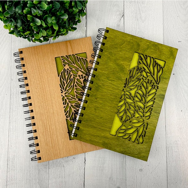 Wood Journal - Etsy
