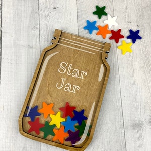 Personalized Star Jar, Reward System, Home and Classroom Incentive ...
