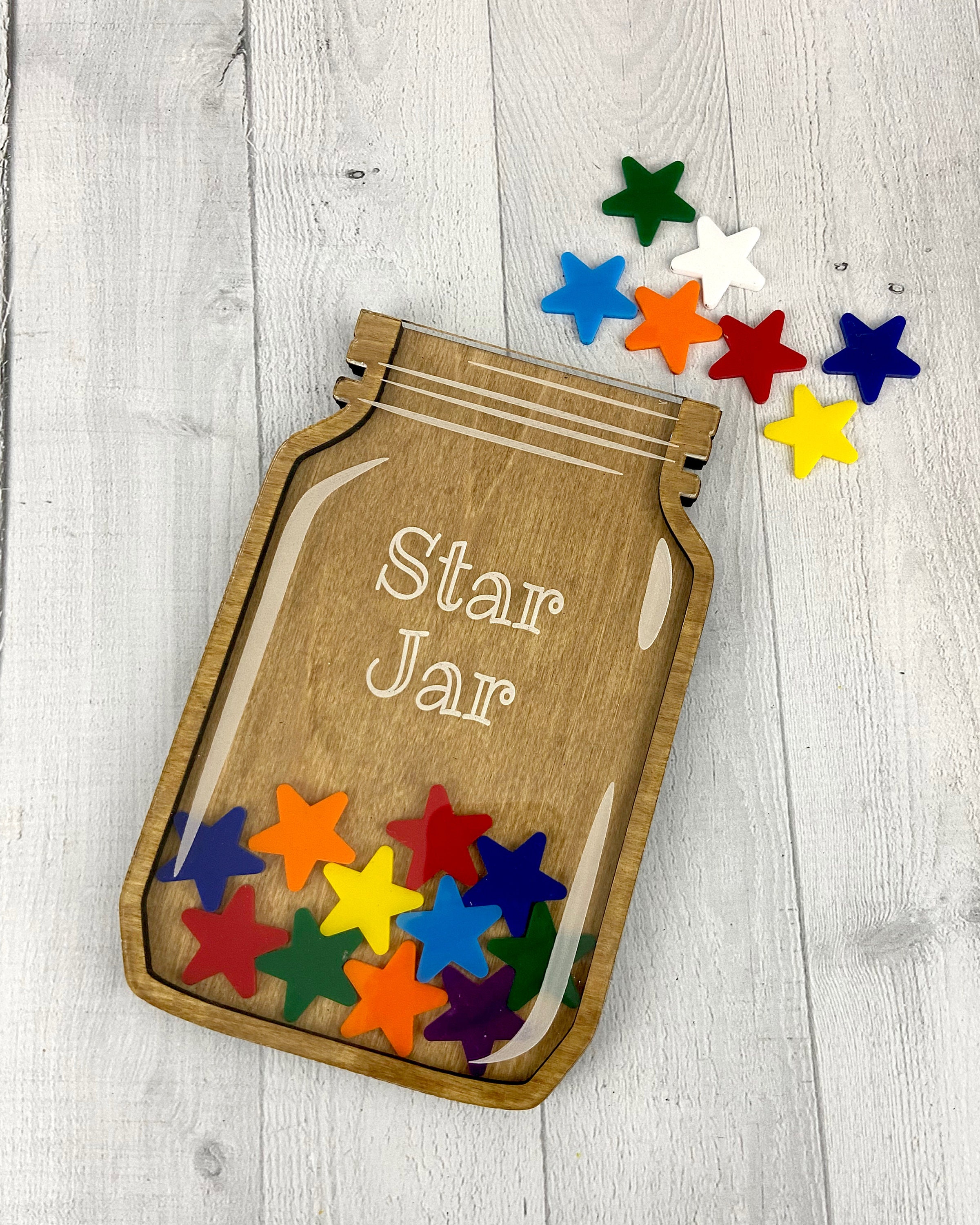 Personalized Star Jar, Reward System, Home and Classroom Incentive ...