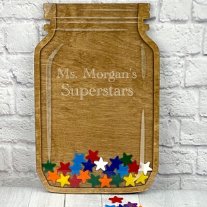 XL Star Jar Classroom Fun 100 Days of School Classroom - Etsy