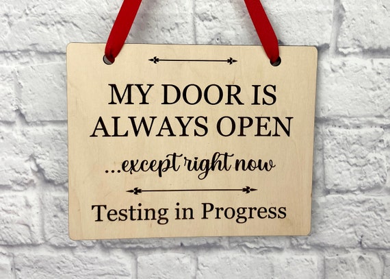 Office Door Sign Teacher Sign Door Hanger School My Door - Etsy