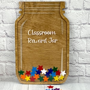 XL Star Jar Classroom Fun 100 Days of School Classroom - Etsy