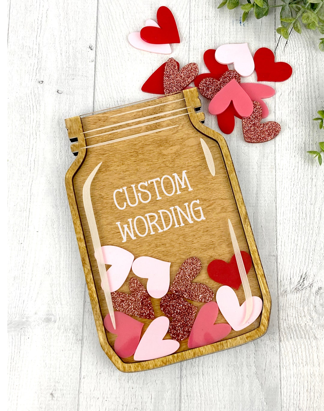 Personalized Reward Jar, Heart Tokens, Reward System, Home and ...