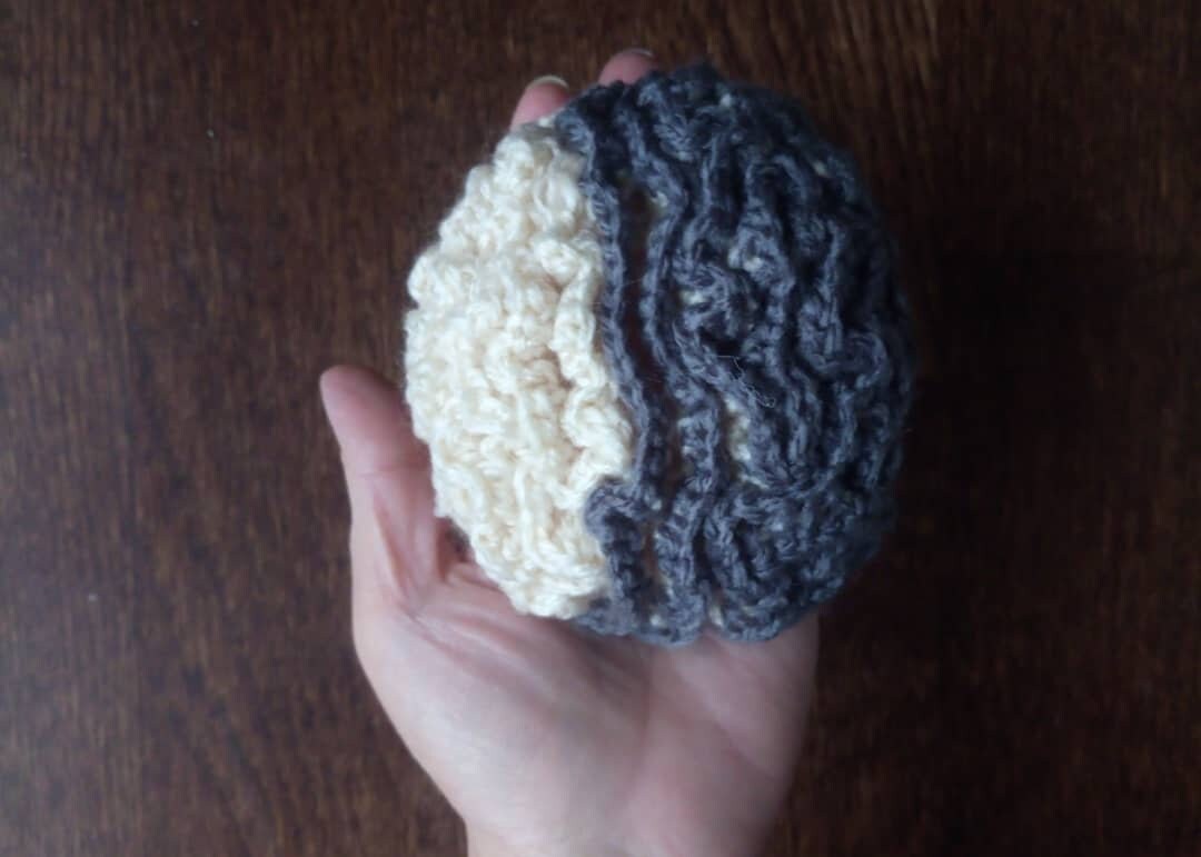 Crocheted Brain Pattern Crochet Pattern Brain Pdf Pattern - Etsy