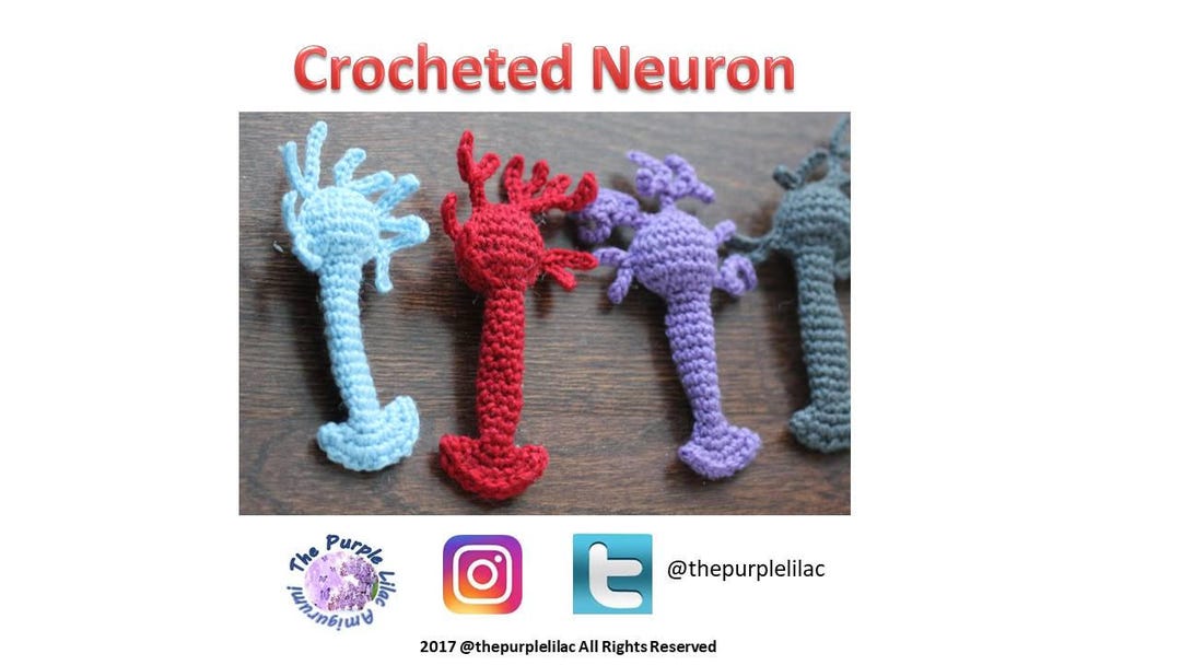Patrón de neuronas a crochet, neurona a crochet, patrón a crochet ...