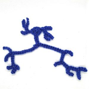 Crocheted Cortical Neurons, Crochet, Neuroscience, Crocheted Neurons ...