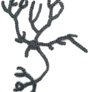 Crocheted Cortical Neurons, Crochet, Neuroscience, Crocheted Neurons ...