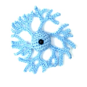 Crocheted Retinal Cells, Crocheted Eye, Photoreceptors,crochet Pattern ...