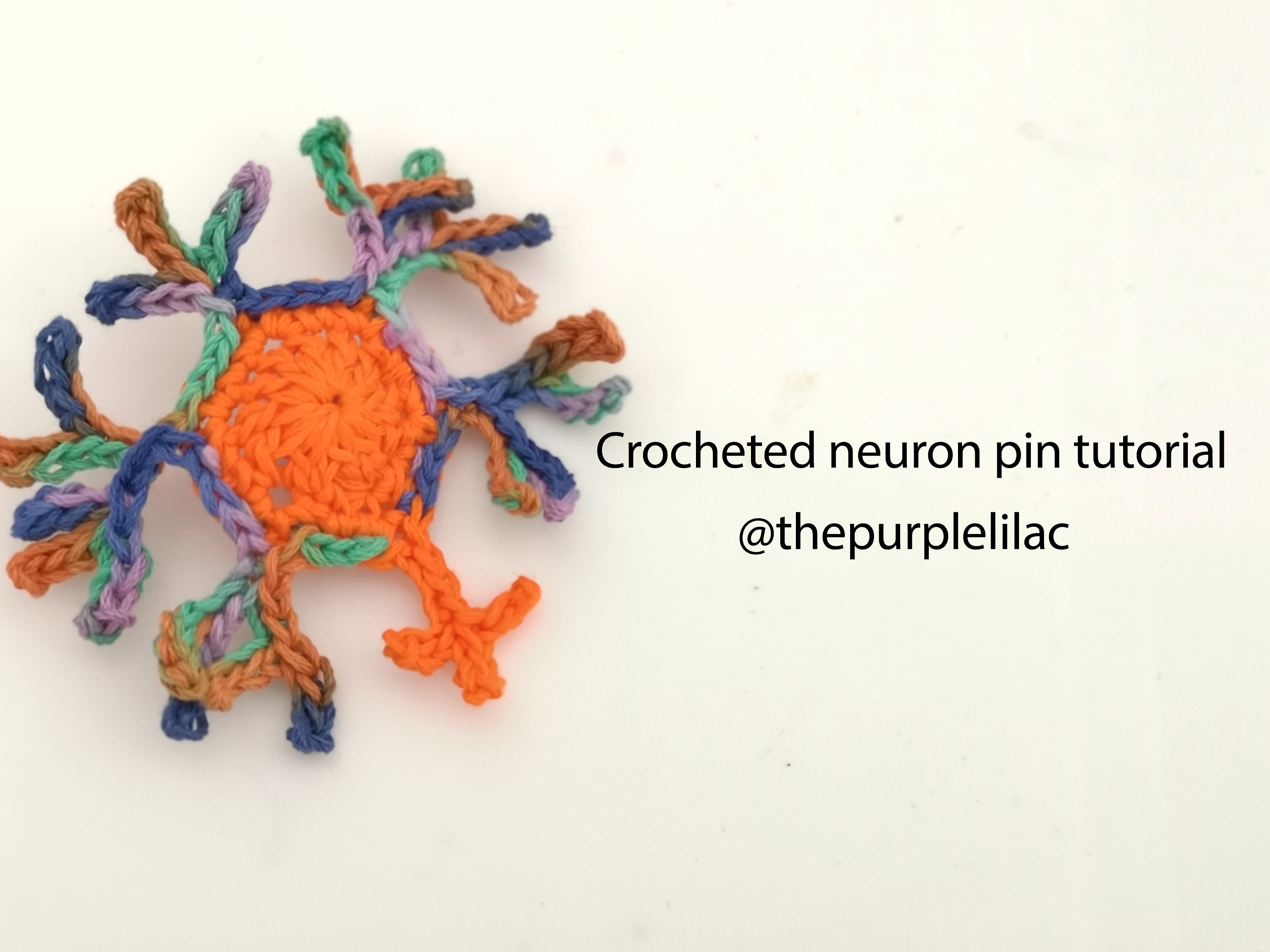 Neuron Pin Crochet Pattern - Etsy