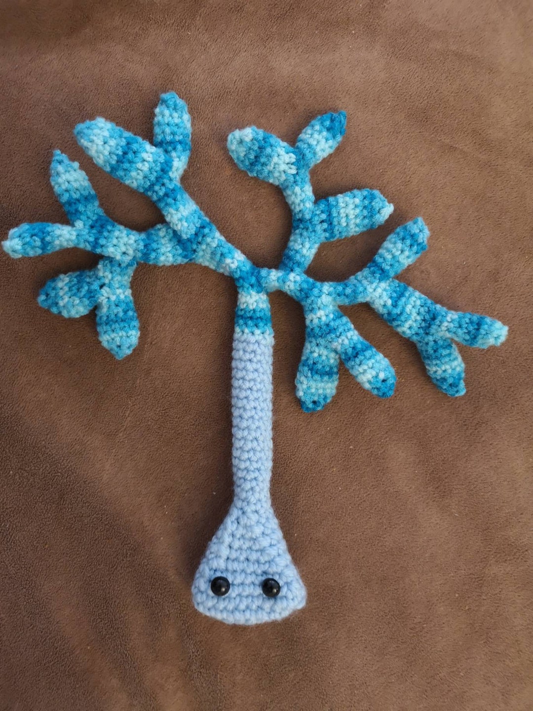 Crocheted Pyramidal Neuron Plushy, Science,gift for Scientists,science ...