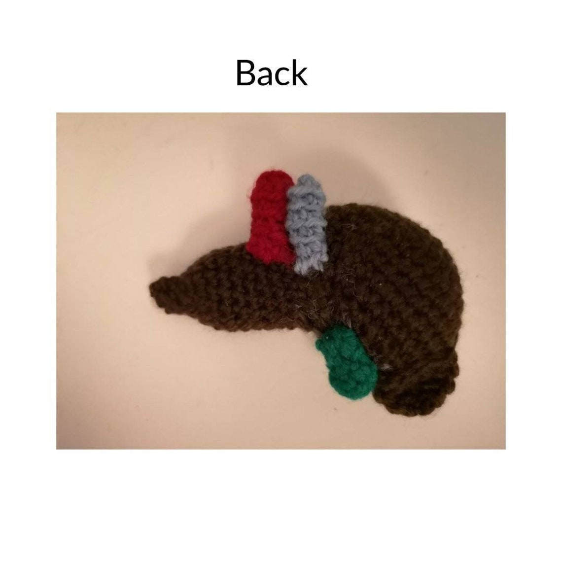 Crocheted Liver Pattern, Crochet Pattern, Liver, Pdf Pattern, Crocheted ...