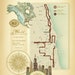 Personalized Chicago Marathon Map Art - Etsy