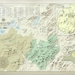 Adirondack 46er High Peaks 11" X 14" [atlas Inspired] Area Map - Etsy