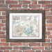 Adirondack 46er High Peaks 11" X 14" [atlas Inspired] Area Map - Etsy