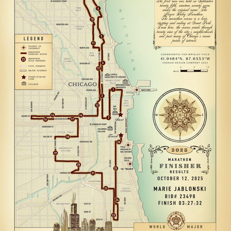 Custom Nyc Chicago Print - Etsy