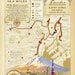 Adirondack 46er High Peaks 11 X 14 atlas Inspired Area Map - Etsy
