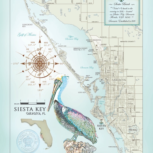 Siesta Key - Etsy