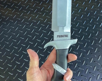 Sharp Functional Arnold Schwarzenegger Predator Machete Knife, Predator ...