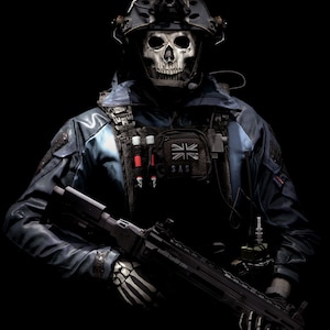 Replica Mask of Simon ghost Riley From Call of Duty: Modern Warfare III ...