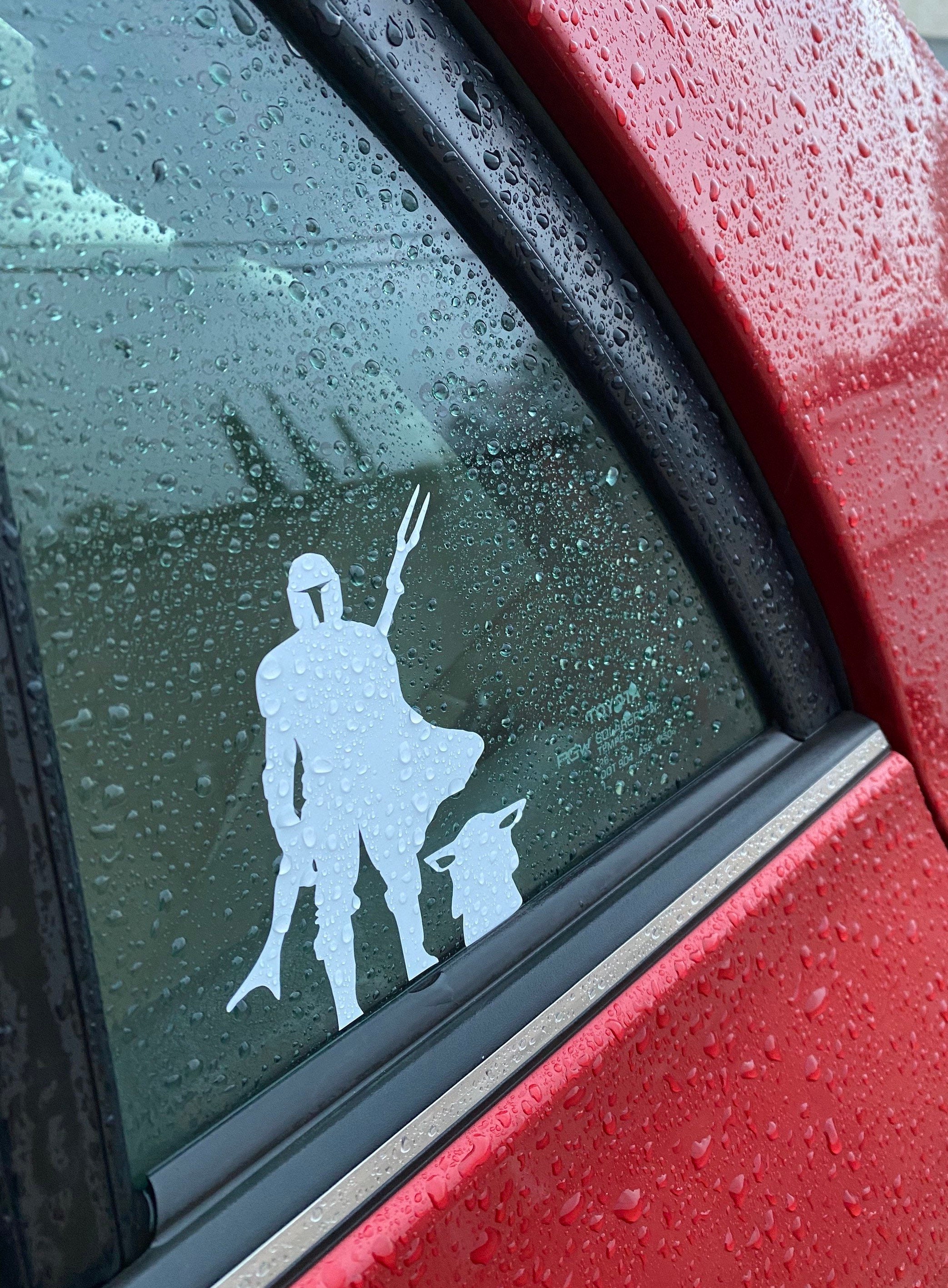 Mandalorian Decal Grogu Baby Yoda Decal Baby Yoda Car Decal - Etsy