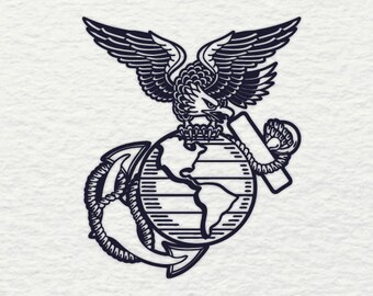 Usmc svg | Etsy