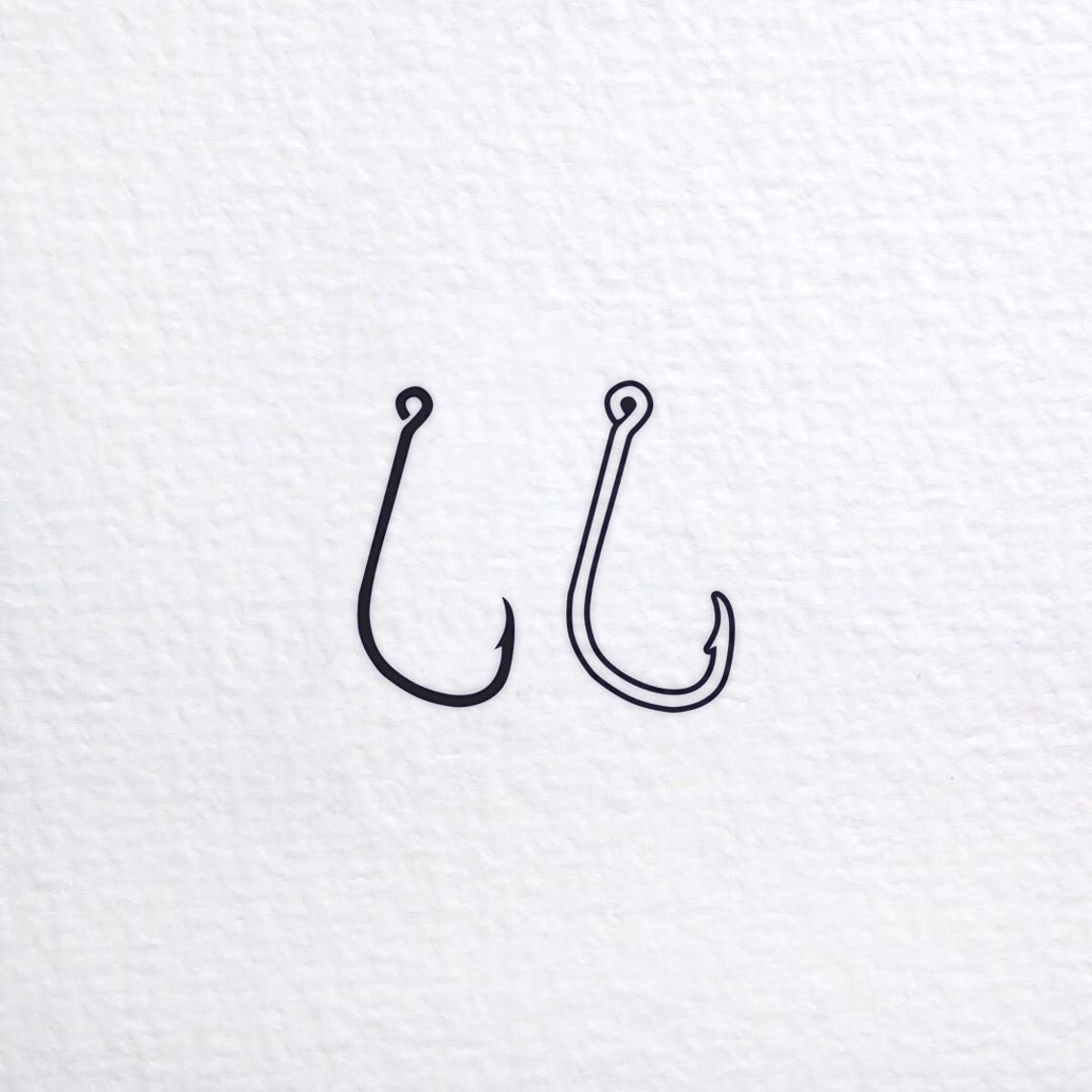 Fish Hook Fishing SVG File Laser Cut Files for Cricut - Etsy