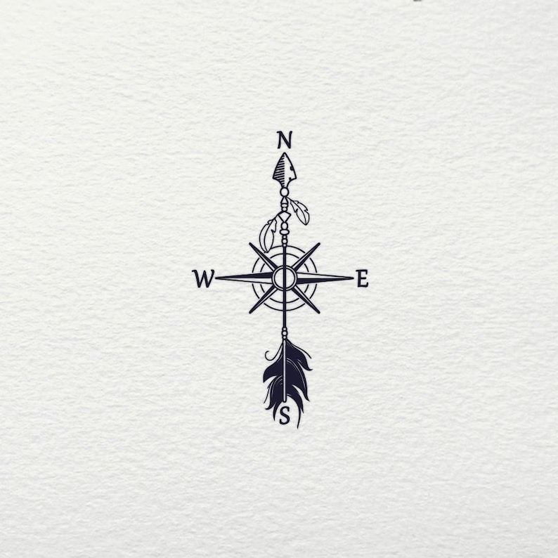 Arrow Compass - Printable, Vector, Svg, Art - Etsy
