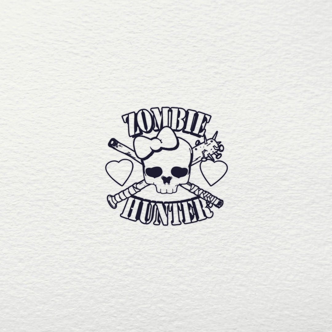 Zombie Hunter Stencil