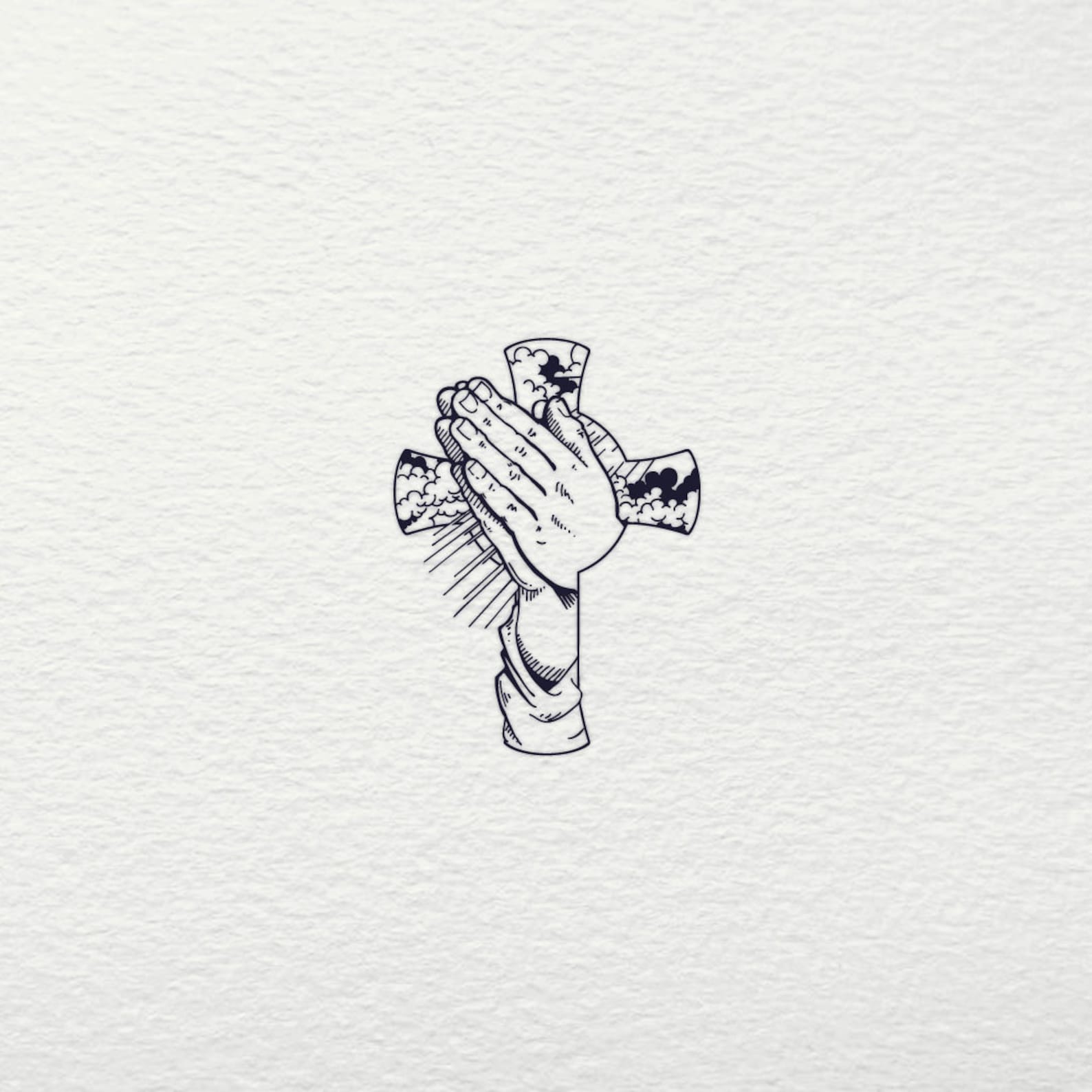 Praying Hands SVG Cross SVG Praying Hands Faith Svg Jesus - Etsy