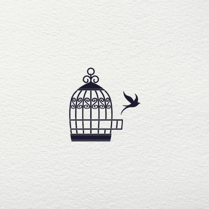 Birdcage Silhouette SVG, Clipart Vector (digital Download) - Etsy