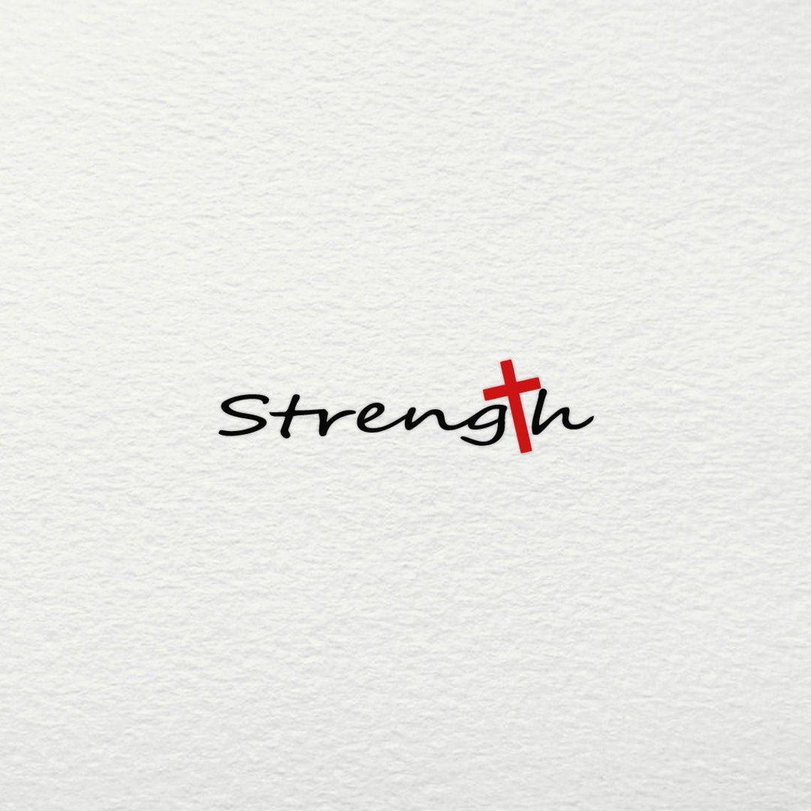 Strength Cross Hope Faith Love Blessed Church Christian Jesus - Etsy