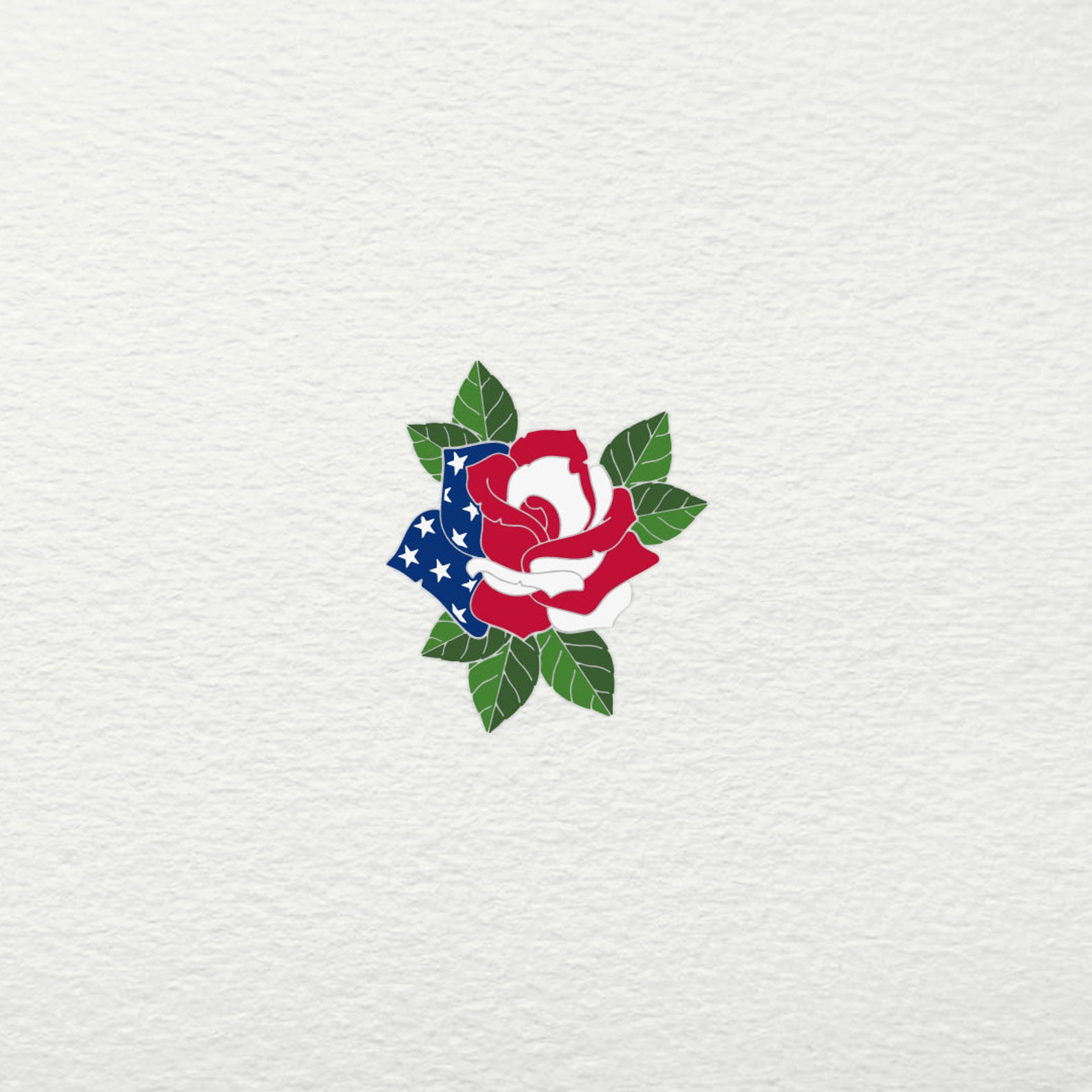 American Flag Rose SVG - Patriotic Rose Flag SVG American Flag Svg ...