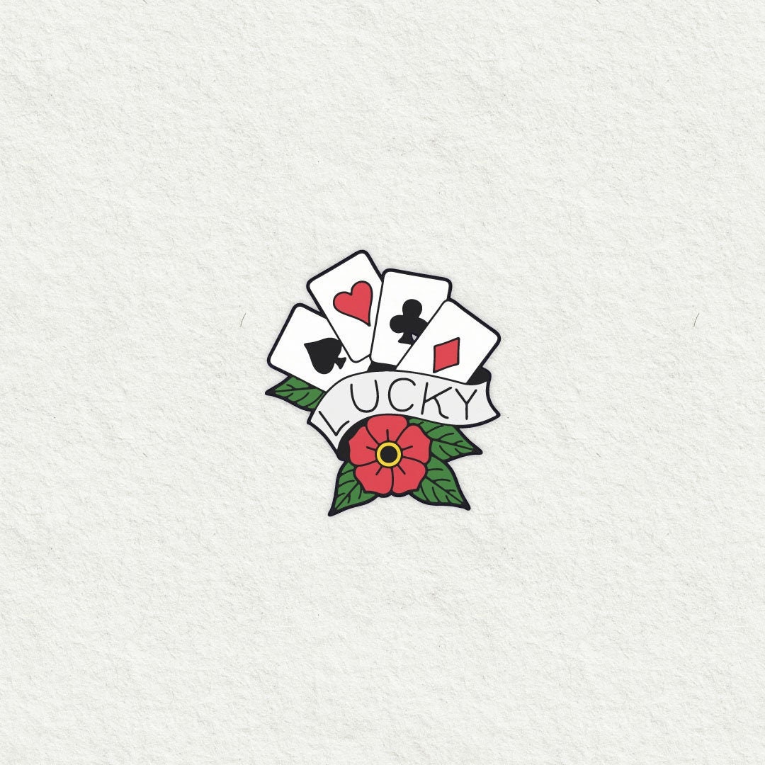 Blackjack Cards Tattoo