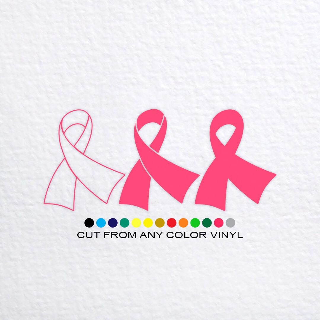 Awareness Ribbon Bundle SVG Cut File for Breast Cancer Awareness Ribbon ...