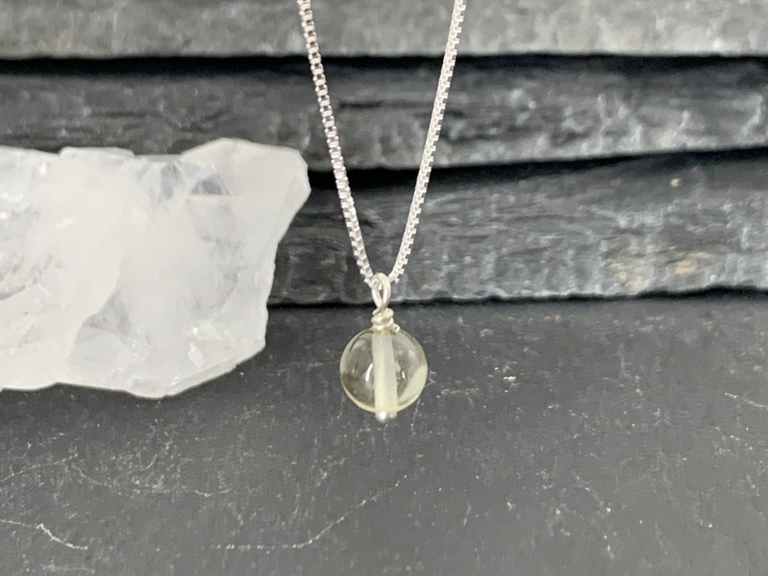 Libyan Desert Glass Necklace - Etsy