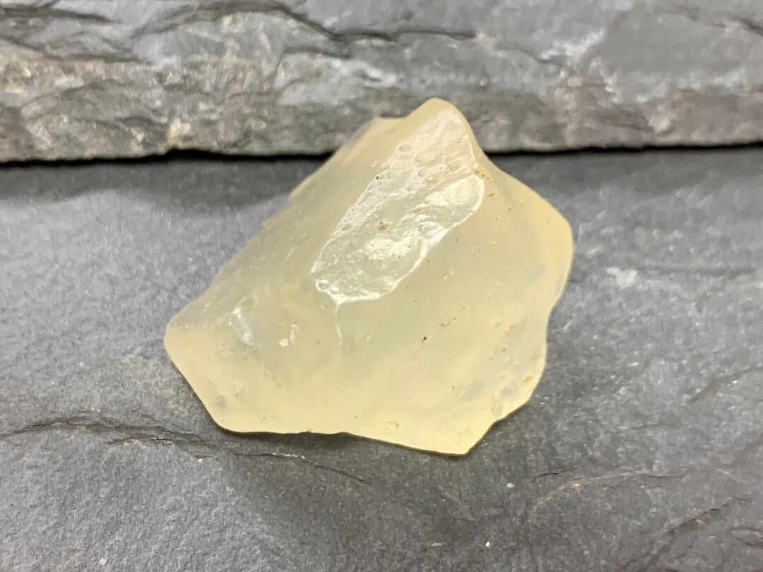 Libyan Desert Glass Crystal, Great Sand Sea Glass (7.2g) - Etsy