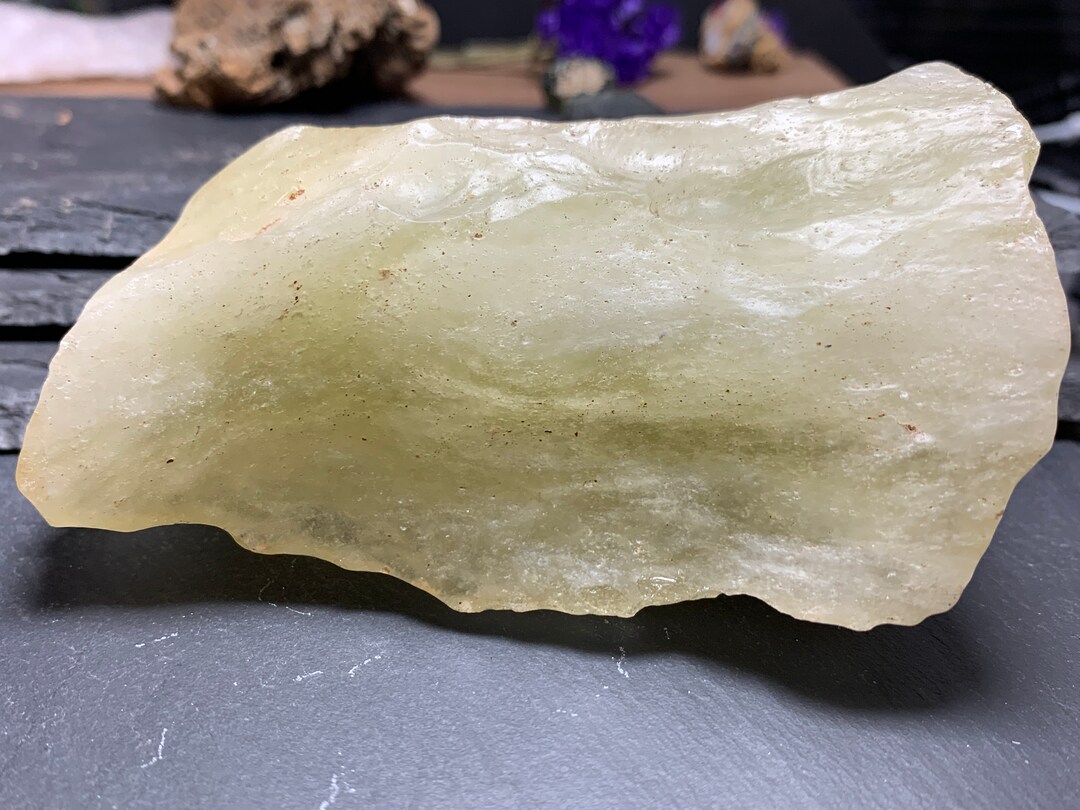 Libyan Desert Glass: Untreated Great Sand Sea Tektite, 270g - Etsy