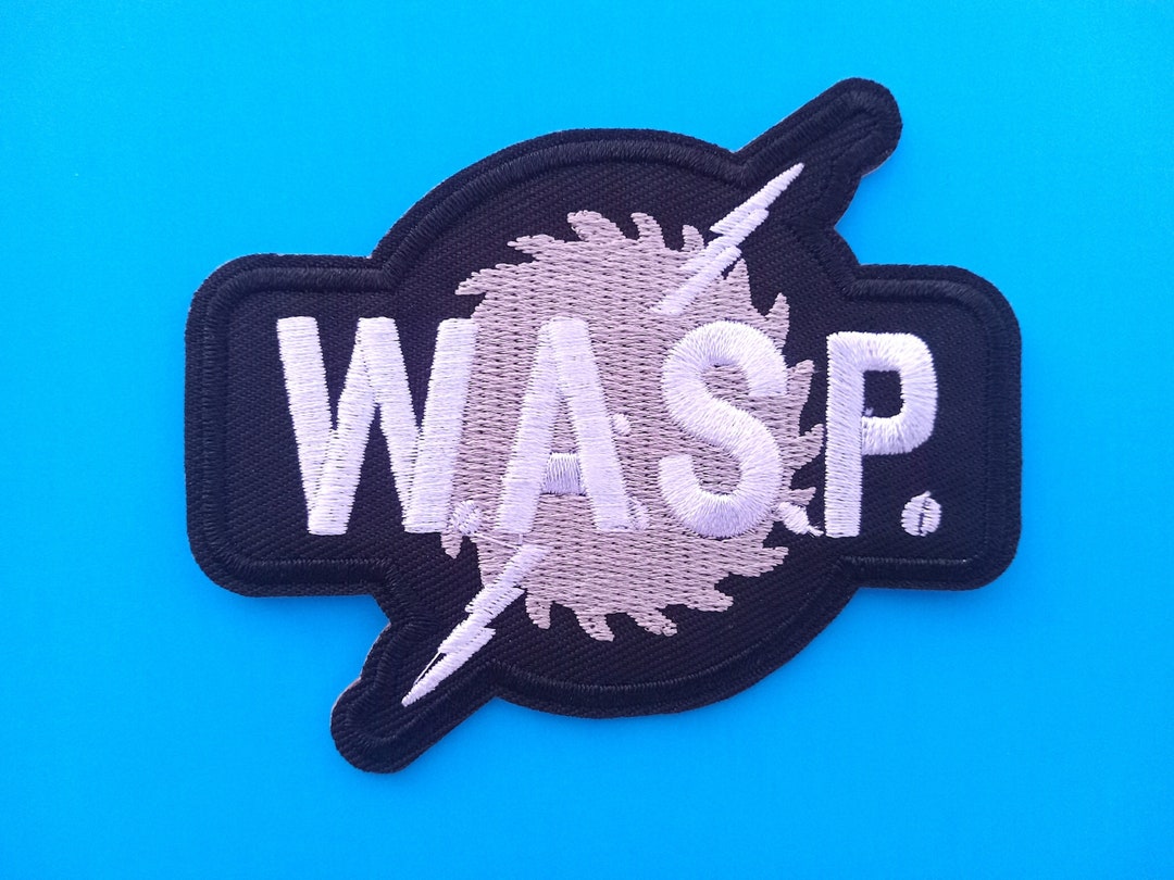 W.A.S.P. PATCH - Wasp Blackie Lawless Chris Holmes Randy Piper Riley ...