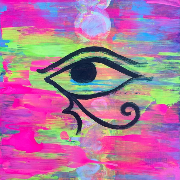 Eye of Horus Painting - Etsy