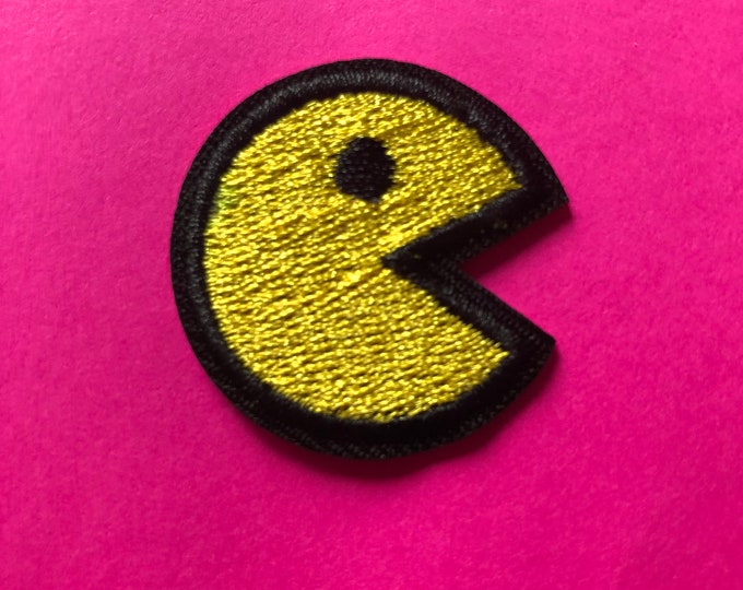 PAC-MAN PATCH - 80's 1980's Retro Old-school Arcade Maze Game Toru ...