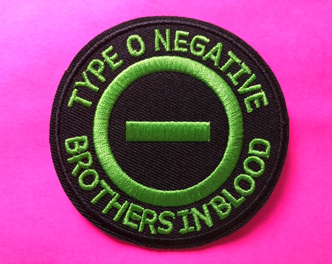 TYPE O NEGATIVE PATCH - Peter Steele Kenny Hickey Josh Silver Sal ...
