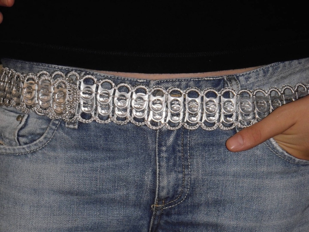 Belt Made From Recycled Can Capsules - Etsy