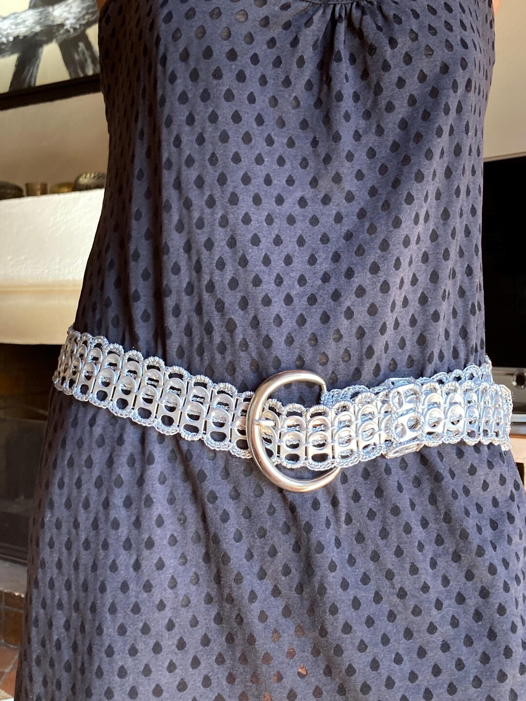 Belt Made From Recycled Can Capsules - Etsy