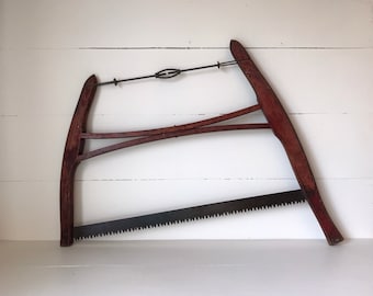 Antique Crosscut Saw Etsy