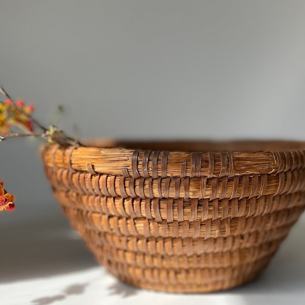 Antique Rye Basket - Etsy