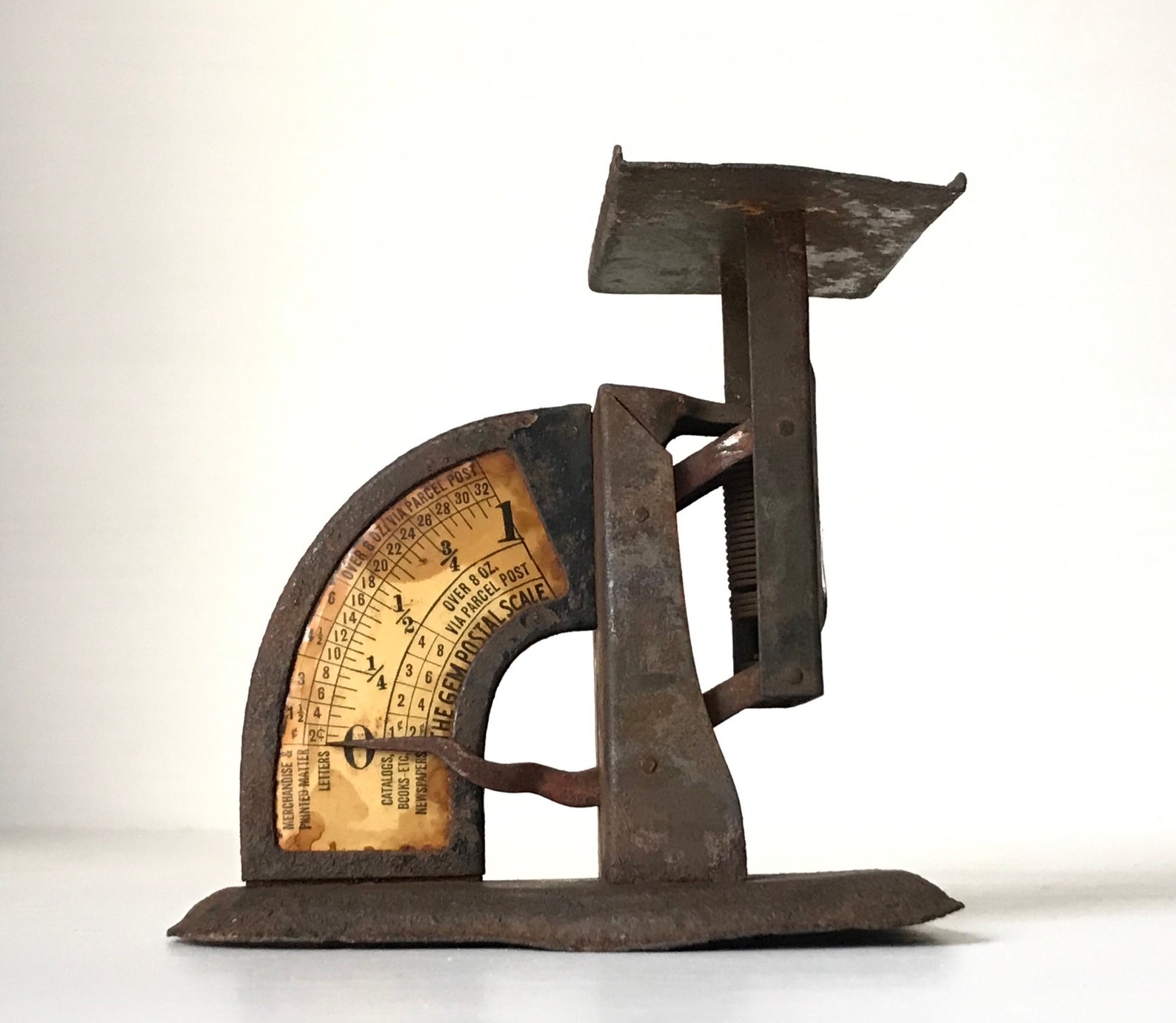 Antique Postal Scale Vintage Small Scale - Etsy