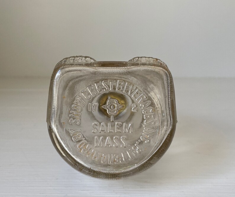 Vintage Snow Crest Bear Bank Bottle or Fox Bank - Etsy