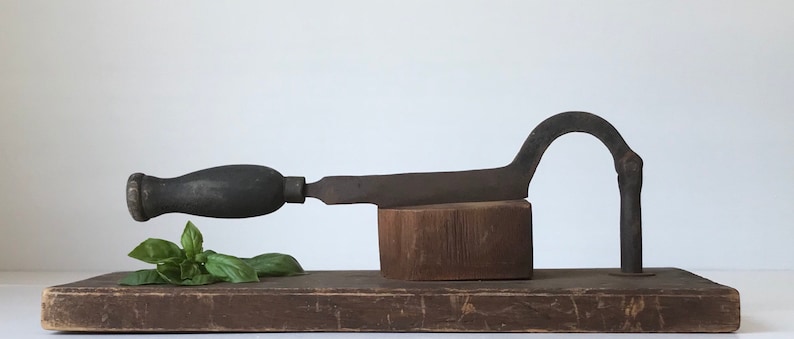 Antique Primitive Herb Chopper L Herb Cutter - Etsy